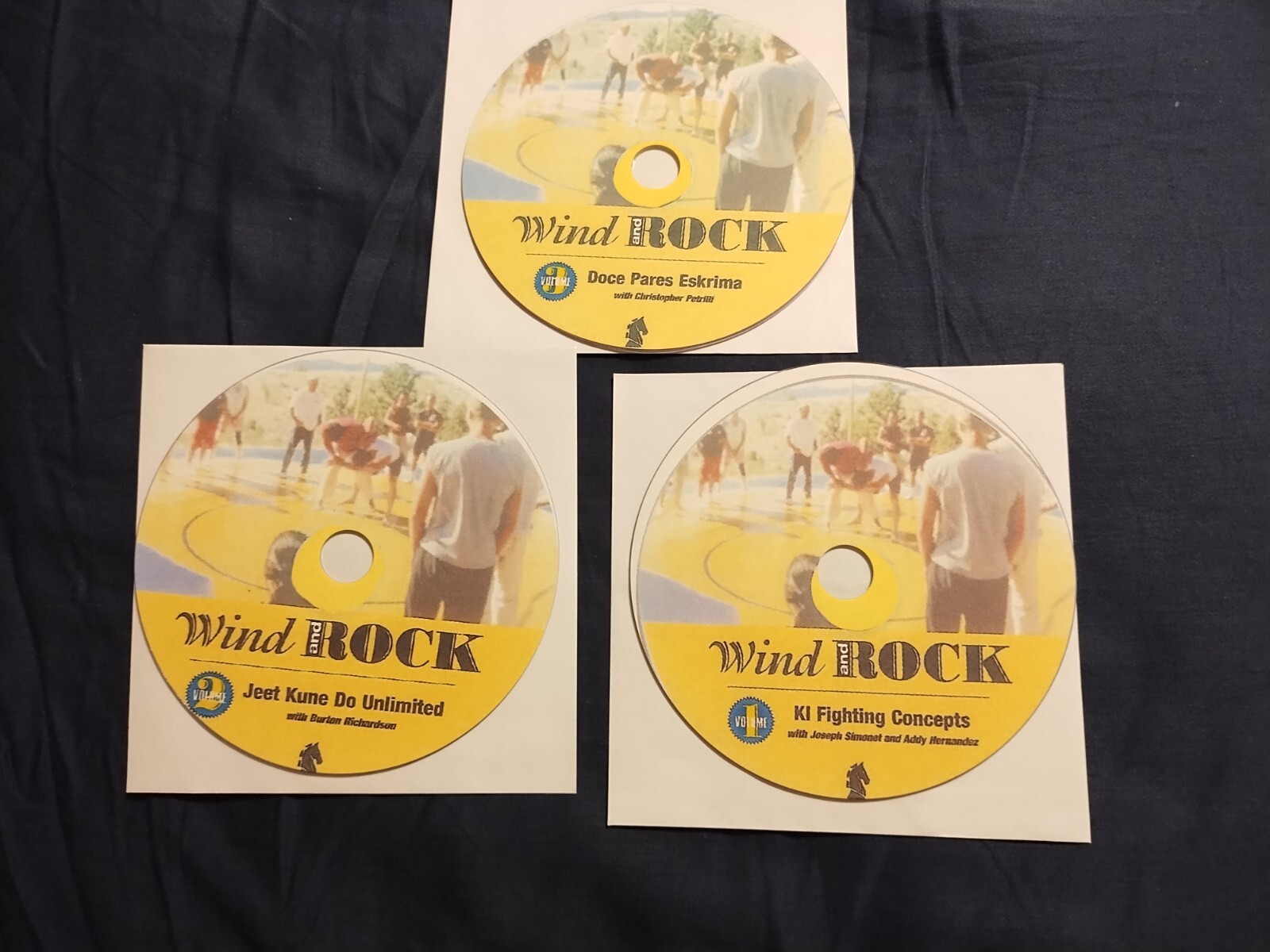 Wind and rock joseph Simonet 3 DVD set martial arts seminar | eBay
