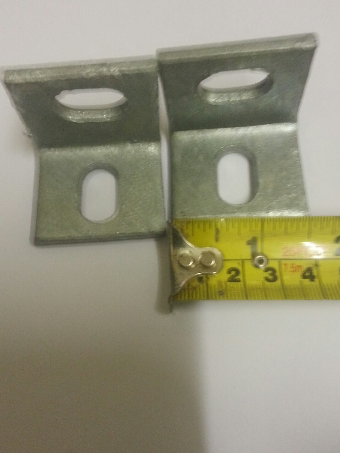 2 x 40mm Galvanised angle cleats 5055184509219 | eBay