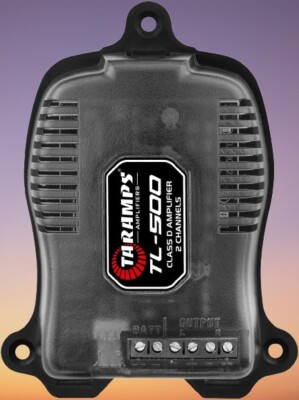 Watts-RMS Mini Compact Car Amplifier Full Range 2-Channels Class-D 2 ...