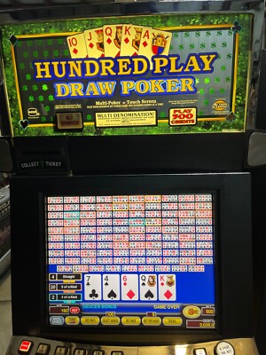 IGT Hundred Play Draw Poker Multi Games | eBay