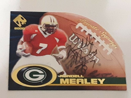 Rondell Mealey Green Bay Packers 2000 Pacific Private Stock Certified ...