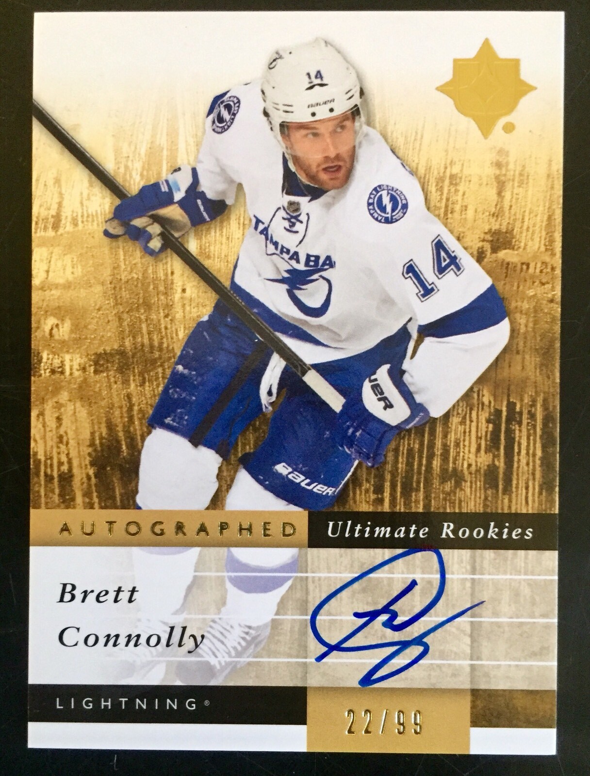 11/12 Ultimate #144 Brett Connolly Autograph RC 22/99 Lightning | eBay