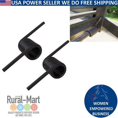PAIR of Trailer Heavy Duty RAMP Springs 2,000 lb - Spring Coil-Left ...