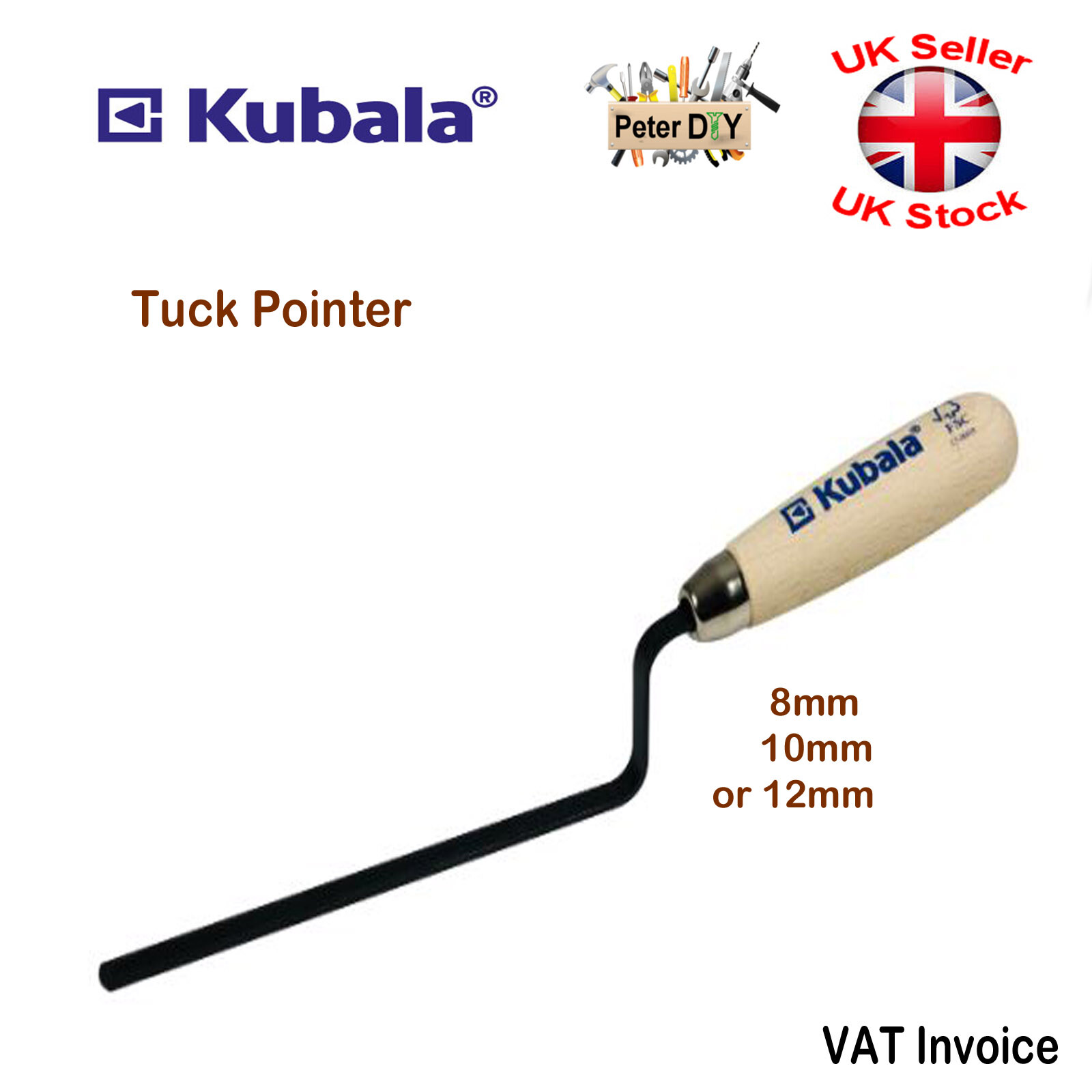 Brick Lying TUCK POINTER Trowel Pointing FINGER Width: 8,10 or 12mm | eBay