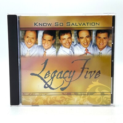 Legacy Five "Know So Salvation" Southern Gospel Music CD Album | eBay