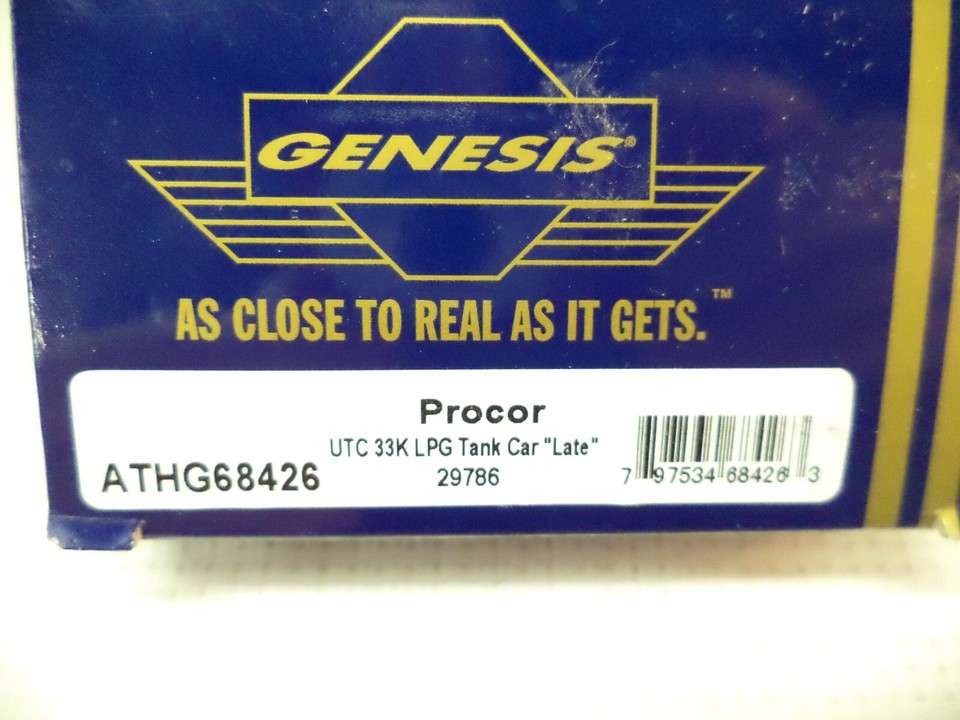 Athearn Genesis Ho G68426, UTC 33K LPG Tank car, Procor 29786 | eBay