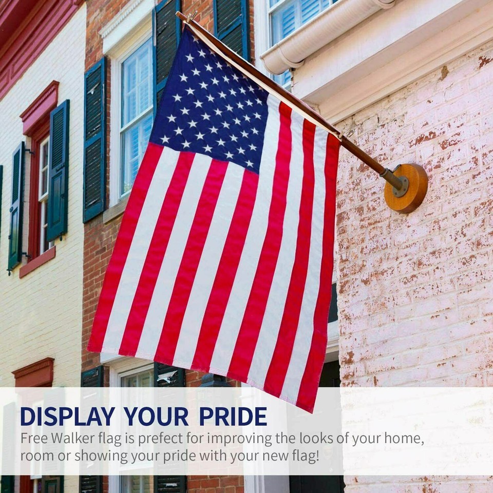 4pc4'x6' FT American Flag USA Banner US U.S.Flag Polyester Stars Brass Grommet | eBay