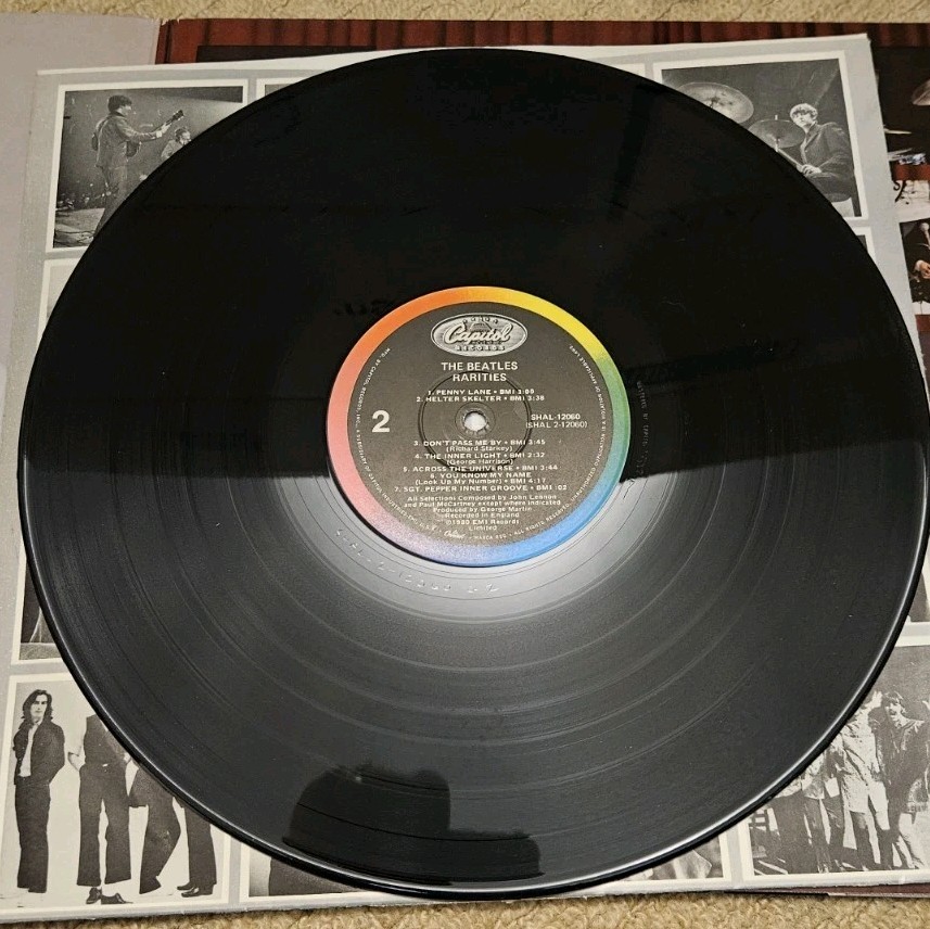 THE BEATLES~RARITIES~Butcher Inner Gatefold Album Cover CAPITOL | eBay