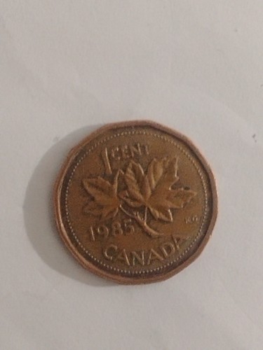 1985 Vintage queen Elizabeth The Second One Cent Penny Canadian Coin | eBay