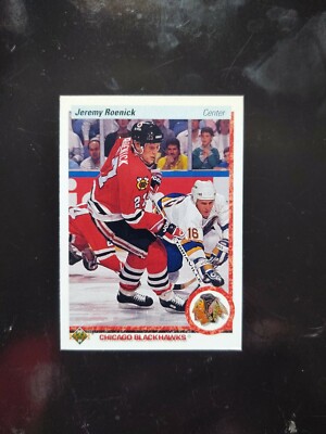 1990-91 Upper Deck Rookie Card #63 Jeremy Roenick Chicago Blackhawks | eBay