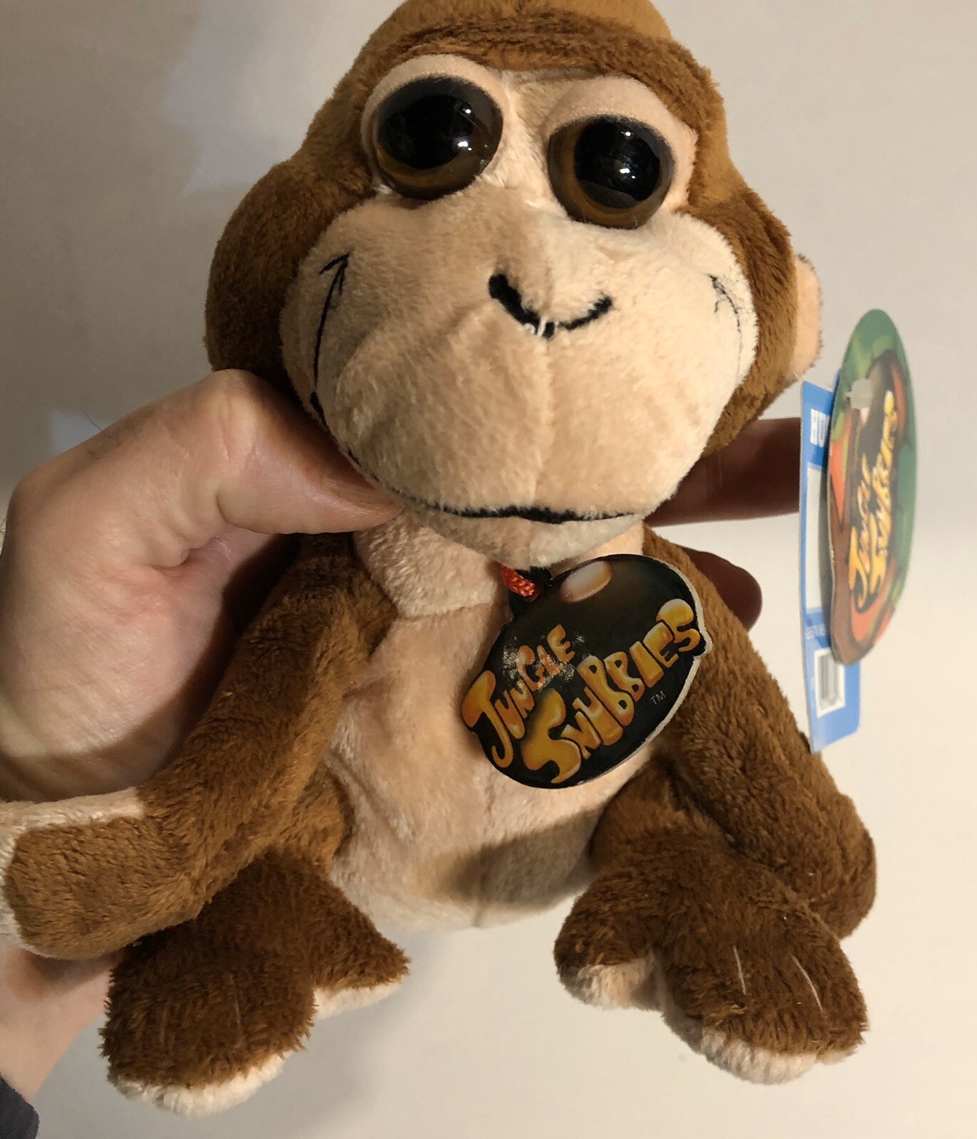 The Original Jungle Snubbles Monkey Stuffed Animal Soft Plush Toy - C2 ...