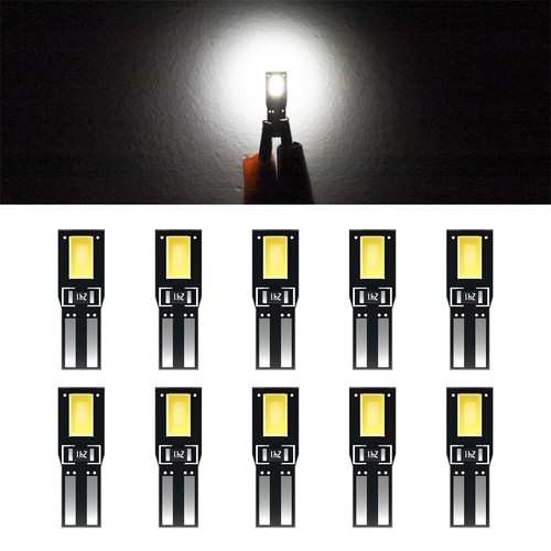 10 White T5 Gauge Cluster Dash Instrument Light Bulb 18 37 74 73 2721 ...