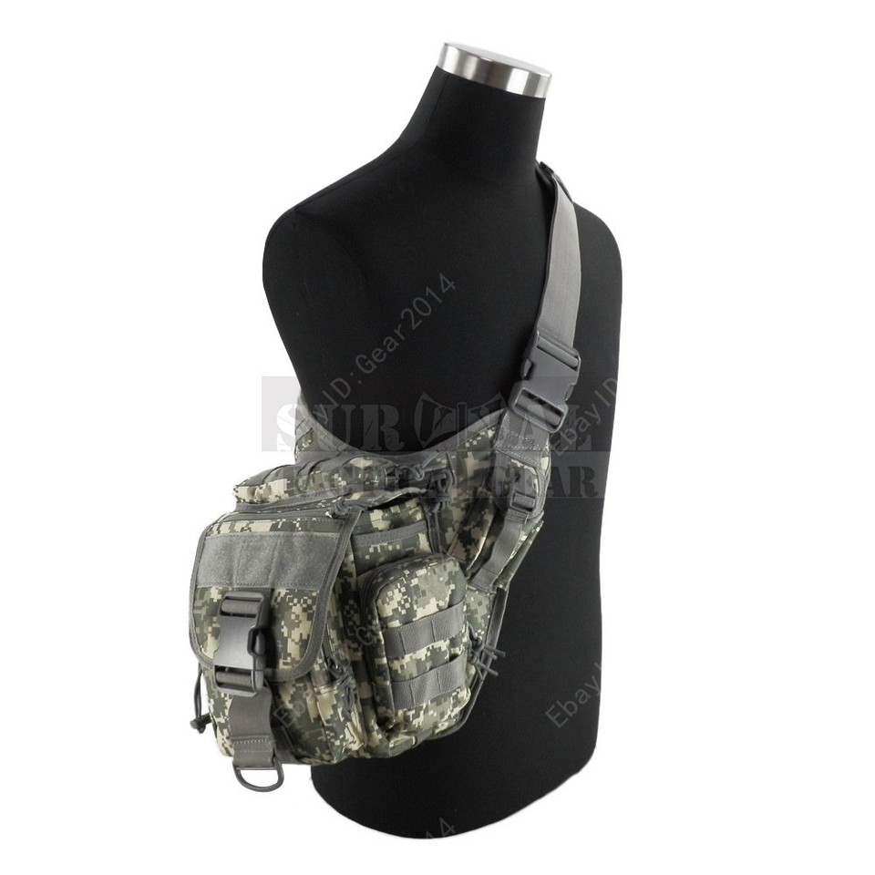 Military Tactical Molle Camo Durable Saddle Hunting Camping Camera ...