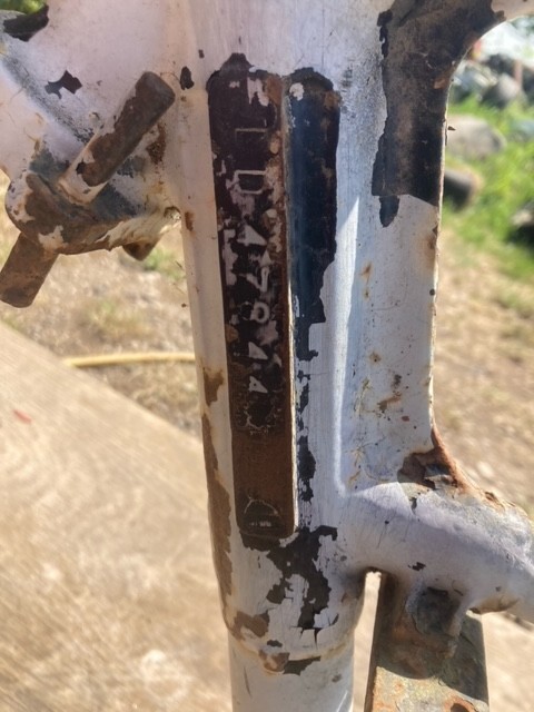 Classic Triumph T100C T100 C Frame Rust free for restoration. | eBay UK