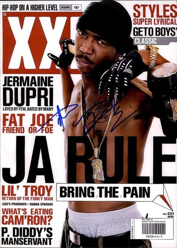 Ja Rule Murder Inc. authentic signed RAPPER 10x15 photo W/Cert ...