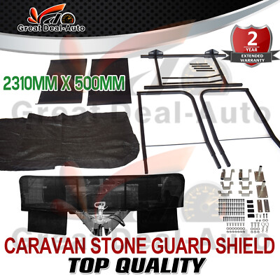 Caravan Stone Guard Shield Protection for Off Road RV Mesh & Mud Flaps ...