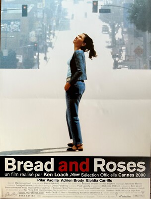 Affiche Cinéma BREAD AND ROSES 40x60cm Poster / Ken Loach / Adrien ...