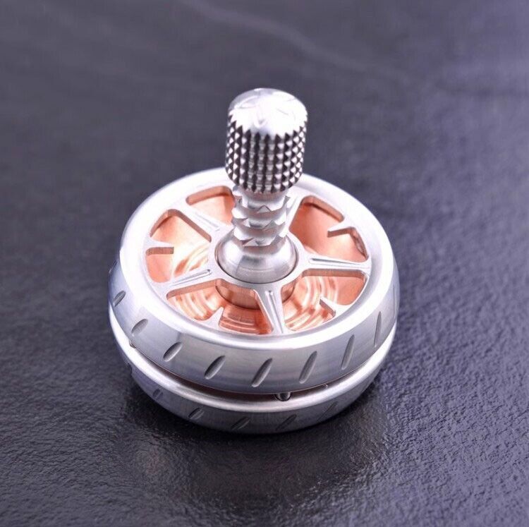 EDC Finger Spinning Top Stainless Steel Ceramic Bead Precision Spinner ...