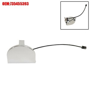 For Fiat 500 Rear Bumper Towing Eye Cover Chrome New Genuine 735455393 ...