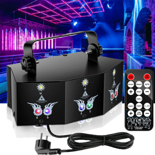 LED Laser Light 9-EYE DMX Scan Projector Strobe DJ Party Stage Lighting ...