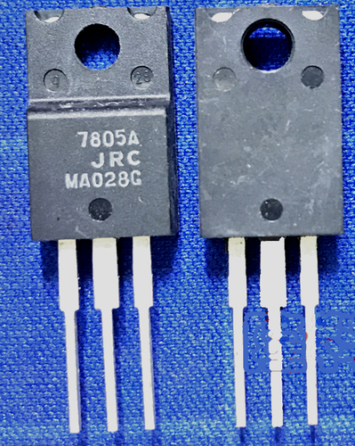 7805A Regulator 5 Volt 1.5 Amp Fixed Voltage 3 Terminal TO-220F Case ...