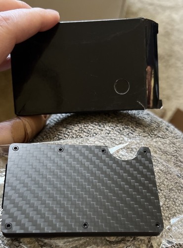 Carbon Fiber Minimalist Slim Smart Wallets For Credit Cards | eBay