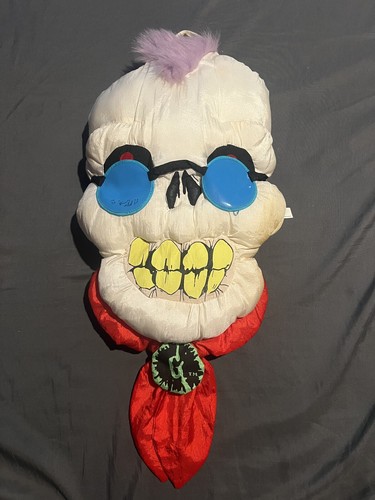 Halloween Classic Vintage 1996 Goosebumps Curly Skeleton Hanging Plush ...