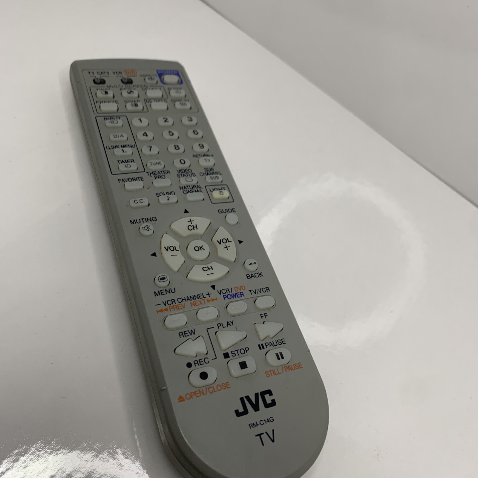 JVC RM-C14G Original TV Remote Control OEM Replacement Remote Control ...