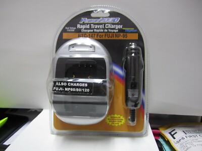 Power 2000 Rapid Travel Charger RTC-147 For Fuji NP-95 | eBay