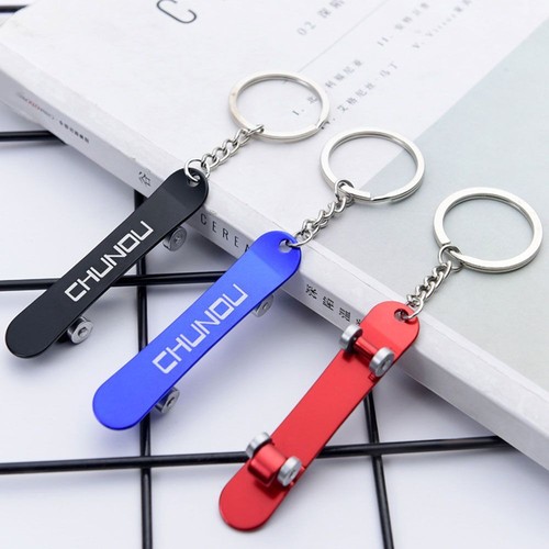 Metal Skateboard Key Ring Keychain Jewelry Pendant Scooter Bottle ...
