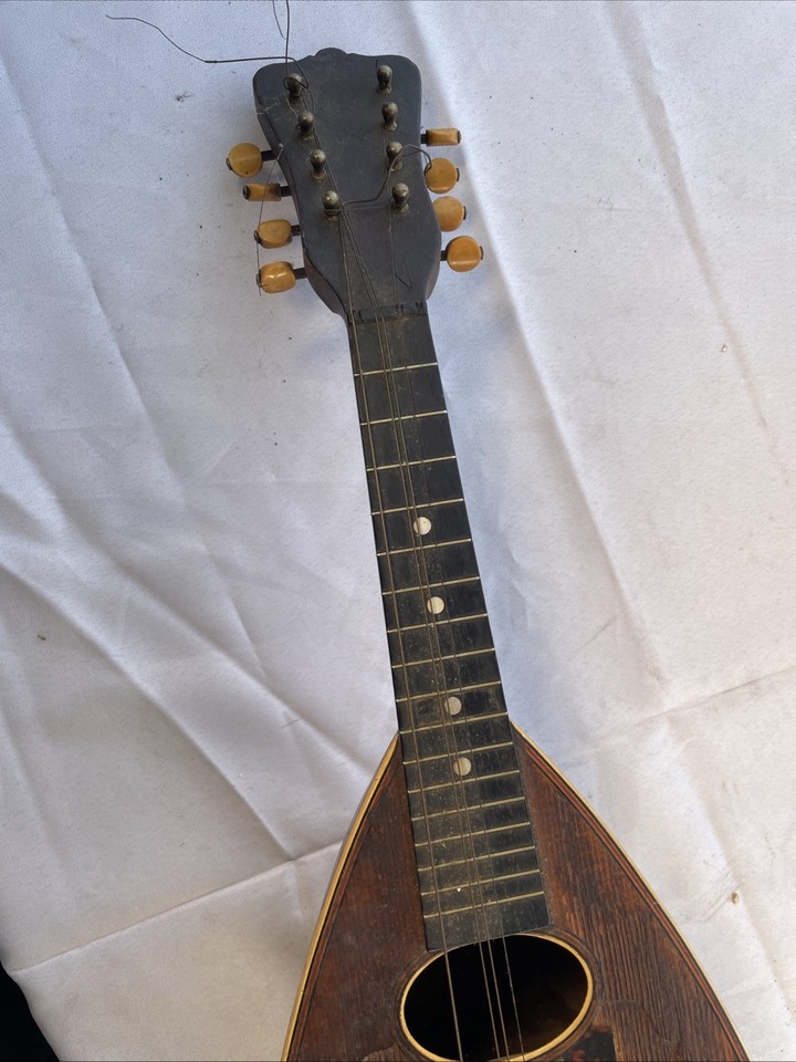 Vintage Antique 8 String “New Washburn 1893 model” mandolin antique ...