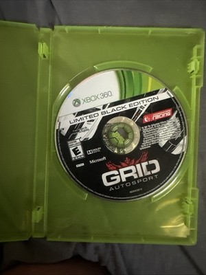 GRID Autosport -- Limited Black Edition (Microsoft Xbox 360, 2014) Disc ...