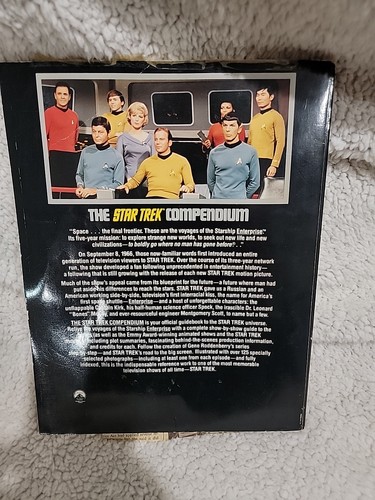 The Star Trek Compendium Reference Book 1ST Edition Paperback 1989 | eBay