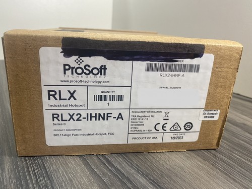 SEALED 2023 ProSoft Technology RLX2-IHNF-A 802.11abgn Fast Industrial ...