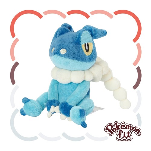Pokemon Center Fit Plush Doll - 657 Frogadier 5in Water Frog Blue Kalos ...