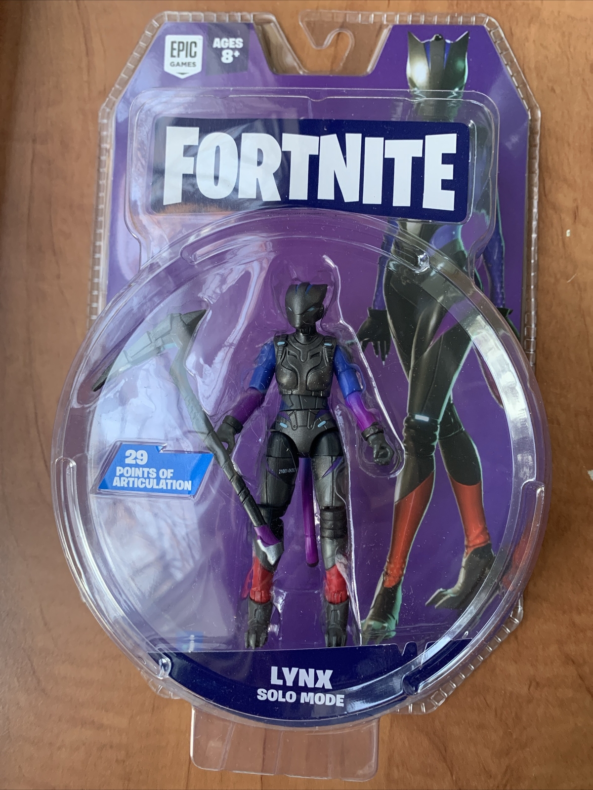 FORTNITE Lynx Solo Mode 4 inch Epic Games Jazwares 2021 Female 3.75 ...