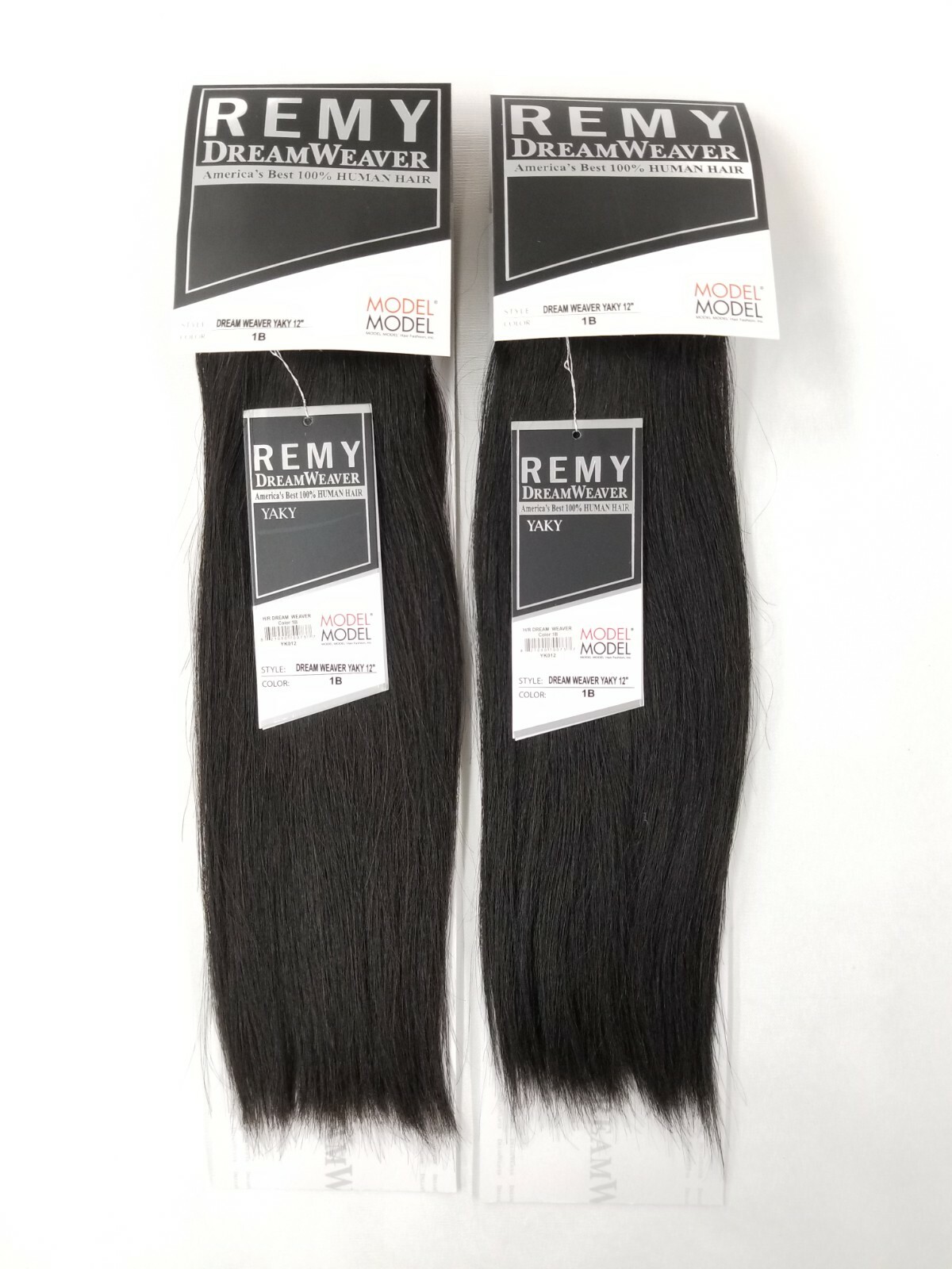 2 Packs ModelModel Remy Dreamweaver 100% Human Hair Extension 12"~Off ...