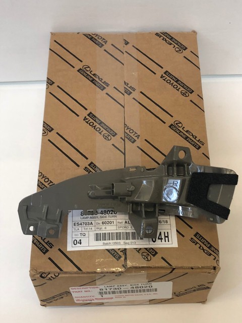 81730-48020 Genuine OEM Toyota Lamp ASSY Side Turn Signal RH 8173048020 ...