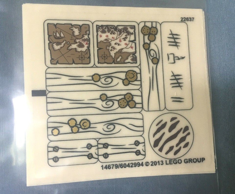 New Authentic Lego Sticker Sheet Star Wars Ninjago Friends Atlantis ...