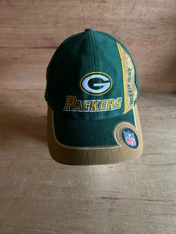 Green Bay Packers Baseball Cap Hat Pro Line Authentics NFL Vintage ...