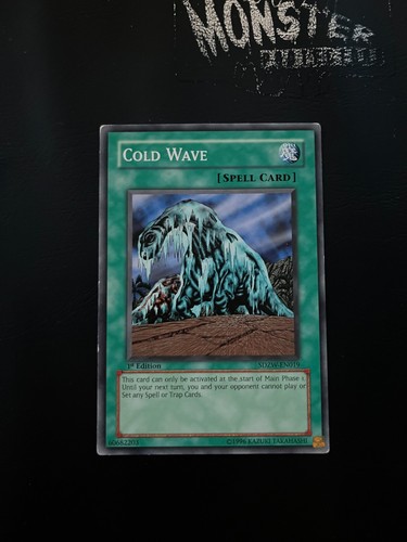 YUGIOH COLD WAVE COMMON SDZW-EN019 1ST EDITION | eBay
