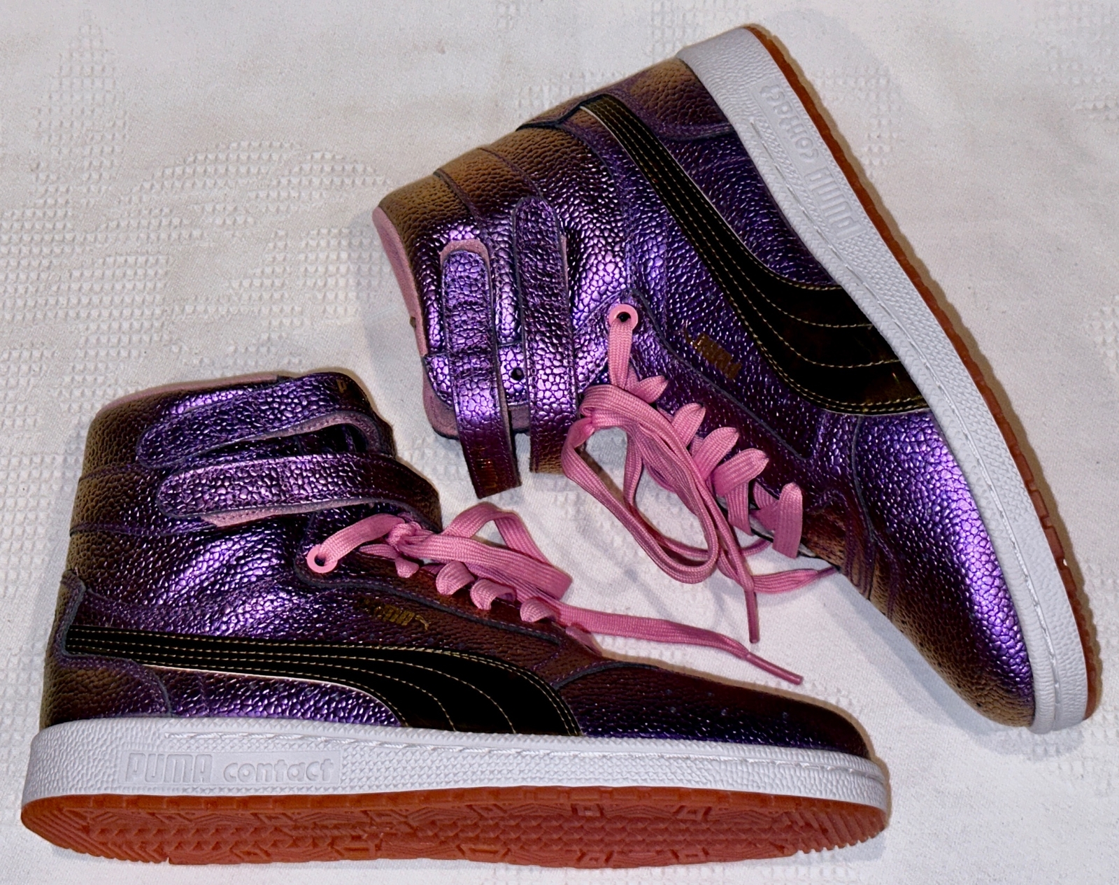 PUMA Sky 2 High Reset Prism Pink High Top Casual Lifestyle Shoes NEW ...