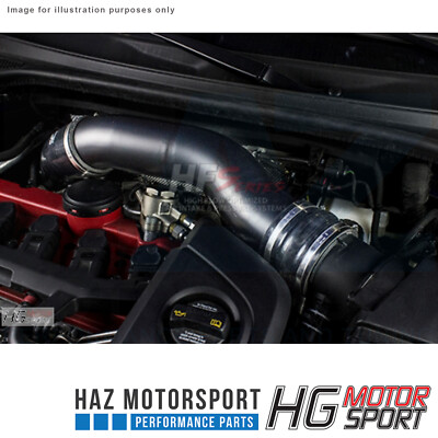 HG Motorsport 3.5" Intake Hard Pipe Kit Black Hose For Audi RS3 8V ...
