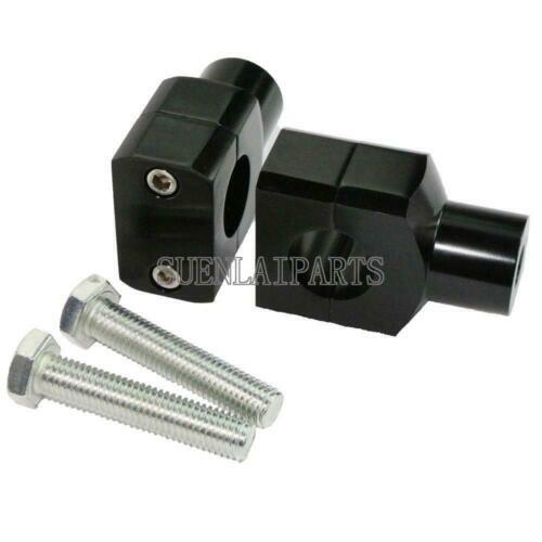 1" Black Handlebar Riser Clamps For Suzuki Boulevard C50 C90 M50 M90 ...