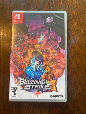 Nintendo Switch Blazing Strike Standard Edition Brand New Sealed ...