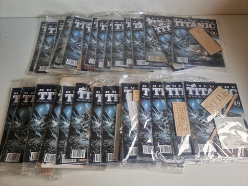 1/250 Hachette Build The Titanic - Job Lot 30 Issues - BRAND NEW | eBay UK