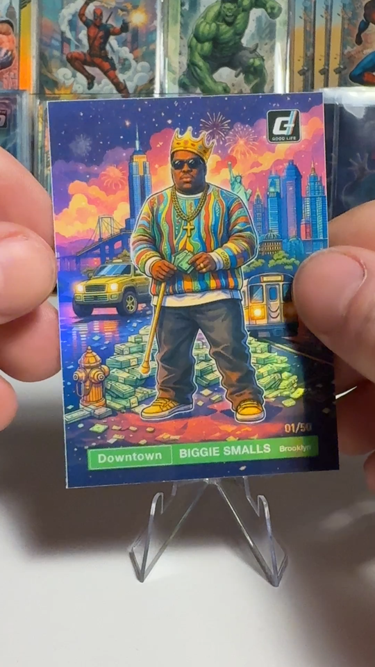Notorious BIG Limited Edition Downtown Custom Hip Hop Trading Card /50 ...