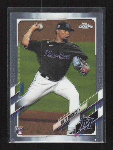 Sixto Sanchez RC 2021 Topps Chrome Miami Marlins #193 | eBay