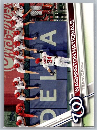 2017 Topps Baseball #564 Washington Nationals Team Card | eBay