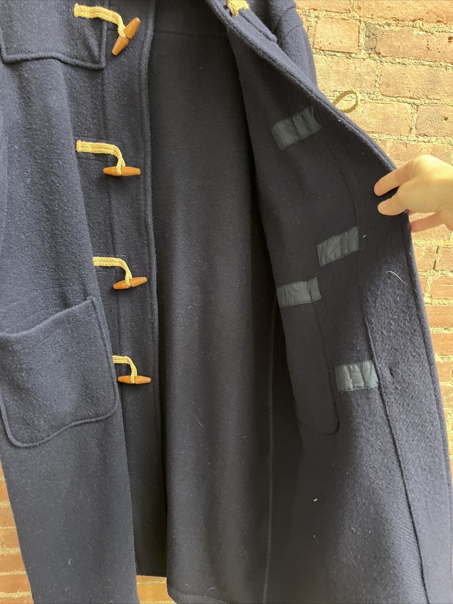 Vintage Polo Ralph Lauren Men's Hooded Toggle Coat, Sz Large Vintage Polo Ralph Lauren Men's Hooded Toggle Coat, Sz Large
